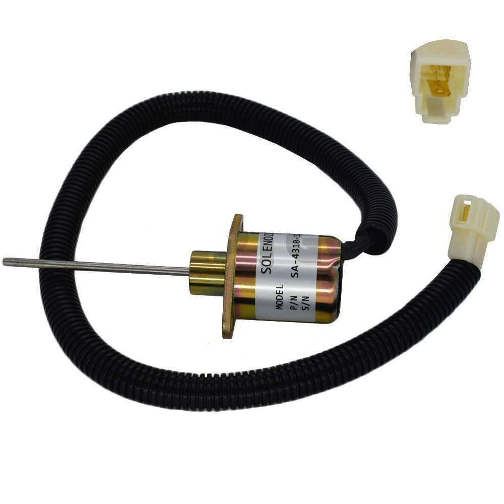 Solenoide de apagado de 12 V nuevo de repuesto 17490-60010 SA-4310-T ...