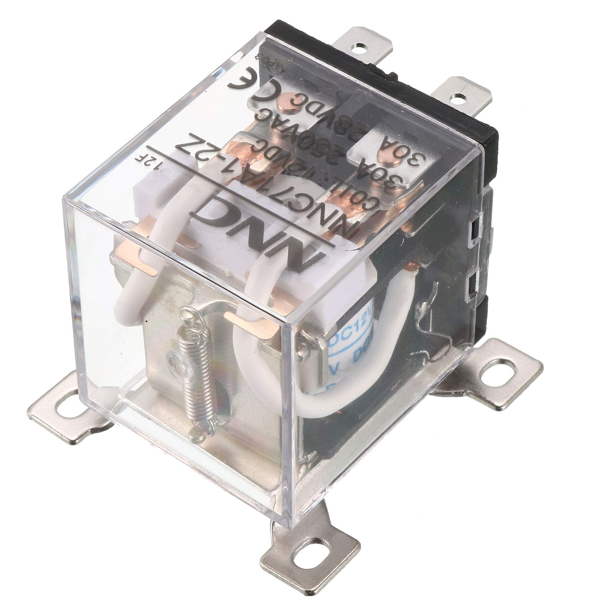JQX-12F-2Z DC 12V 30A DPDT General Purpose Power Relay 8 Pin Replaceme – valves-solenoid