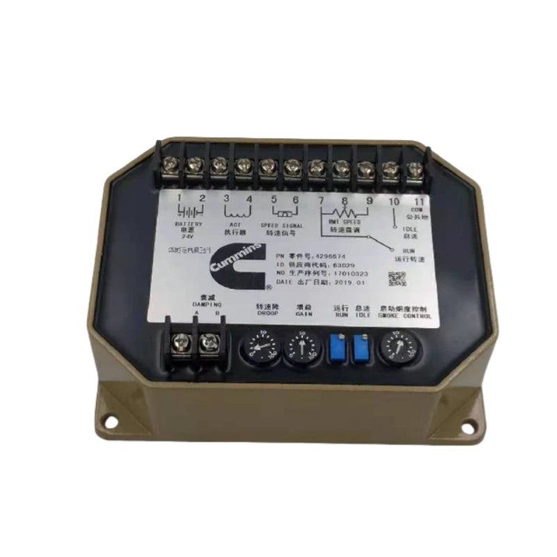 4296674 Generator Speed Controller Replacement New for Cummins Engine – valves-solenoid