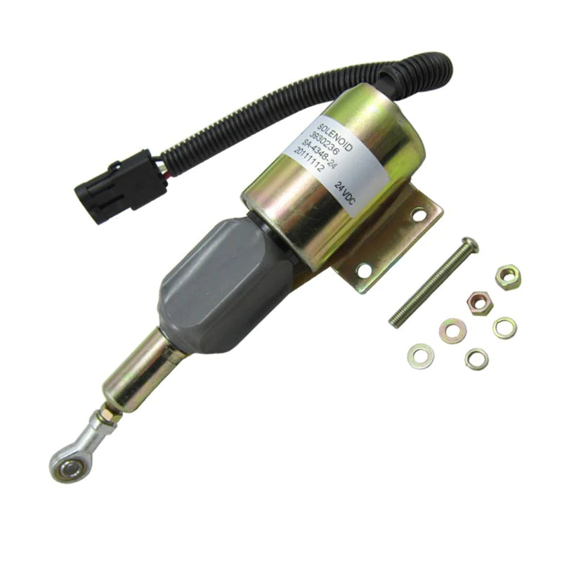 Replacement 24V Fuel ShutOff Solenoid SA-4756-24 3939701 3932530 For C – valves-solenoid