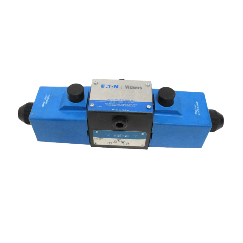 DG4S4-016C-U-H-60 Hydraulic Directional Valve Pilot Valve W/ 2 Solenoi ...