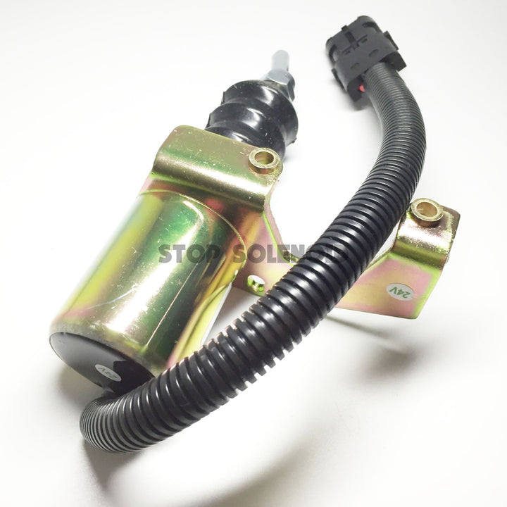 New 24V Fuel Stop Solenoid SA-3742-24 Fit For Deutz Bosch RSV Governor ...
